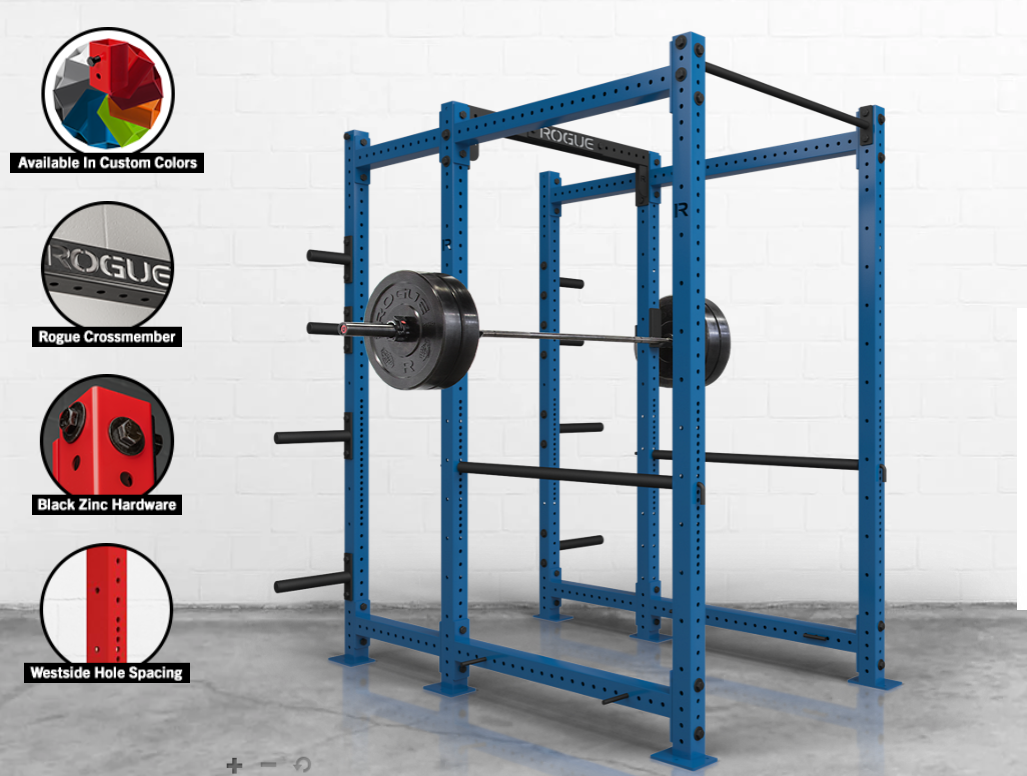 Power rack and barbell set [Article,Video]